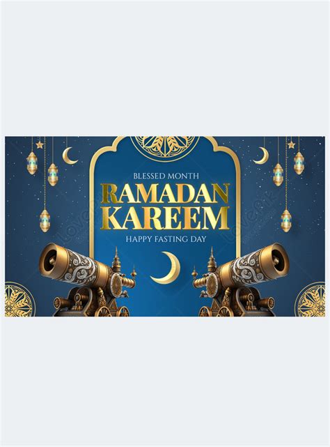 황금 디자인 케이스 테두리 랜턴 달 3d 만화 입체 라마단 대포 축제 웹 Ui 배너 이미지 사진 469030570 무료 다운로드