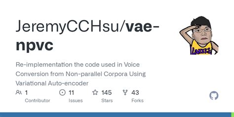 GitHub JeremyCCHsu Vae Npvc Re Implementation The Code Used In Voice Conversion From Non