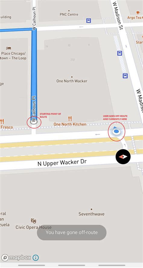 Off Route Is Detected Very Late When User Moved Approx 01 Mile Away