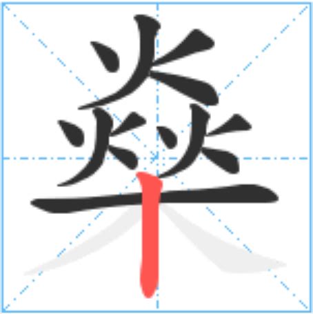 三个火一个木念什么 字源演变详细释义说文解字 工作号