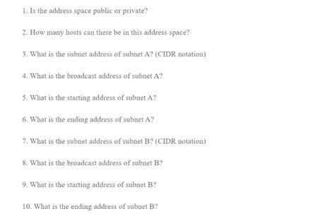 Solved Consider The Router And The Two Attached Subnets Below A And B Course Hero