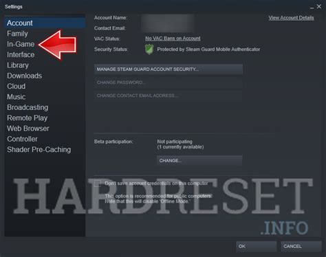 How To Configure The Steam Overlay How To HardReset Info