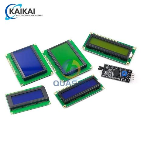 m dulo lcd para arduino 1602 pantalla azul y verde iic i2c 1602 r3