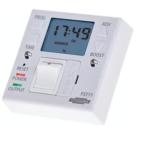 Timeguard 7 Day Fused Spur Timeswitch Timer Diy At Bandq