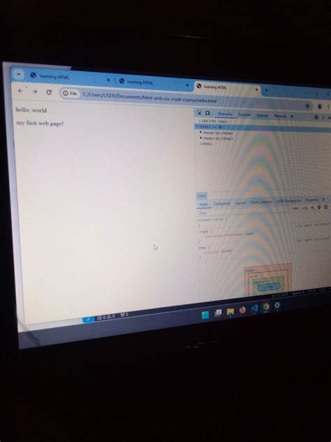 Frontenddeveloper Html Css Codingjourney Toheeb Adeniyi