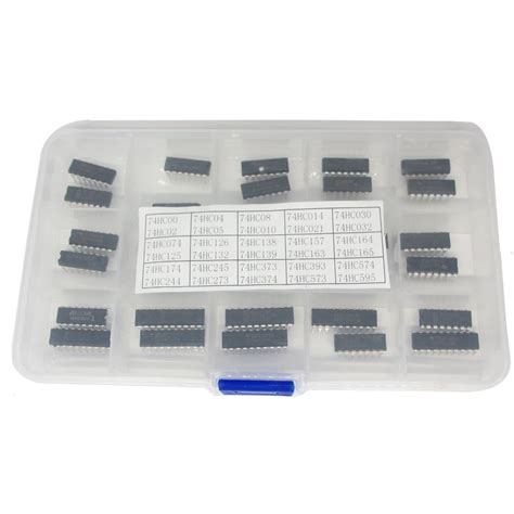 30 Types 74hc Series Logic Ic Assortment Kit High Speed Si Gate Cmos
