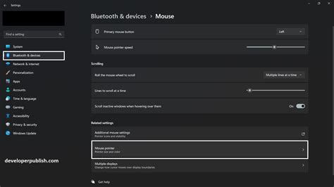 How To Change Mouse Pointer Style Color And Size In Windows 11