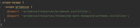 Inline CSS In SCSS Import Statement Vitejs Vite Discussion GitHub