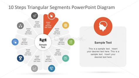 PowerPoint Steps Diagram Circular Design SlideModel