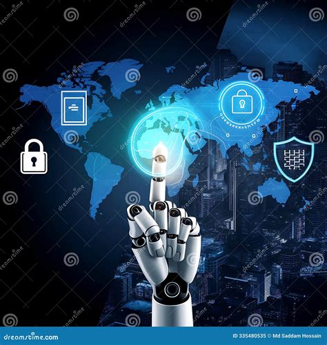 Tech Empowered Humanity Bridging Digital And Physical Worlds Stock Illustration Illustration