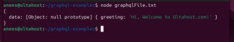 How To Install Graphql In Node Js Ultahost Knowledge Base