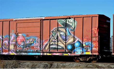 Train Graffiti Art