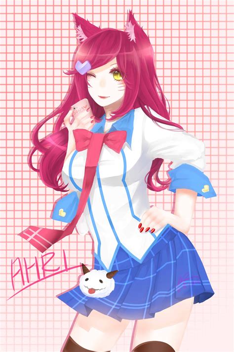 Academy Ahri Wallpapers And Fan Arts League Of Legends Lol Stats