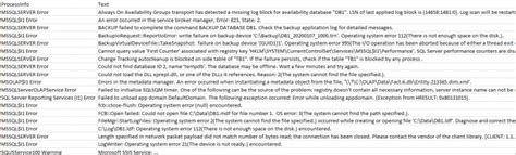 Monitor For Errors In Your Ssas Ssrs Ssis Agent And Full Text