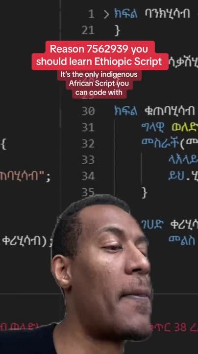 Etancomics Coding Programming Ethiopian Script Etan Comics 14