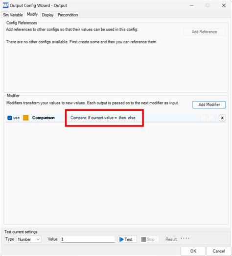 Modifiers Mobiflight Documentation