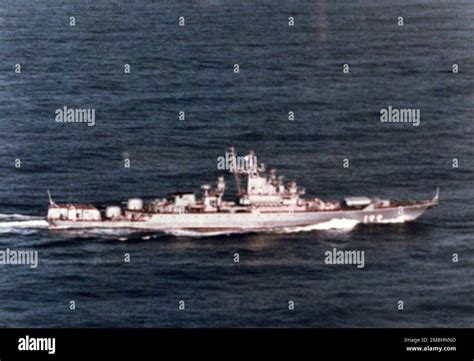 Aerial Port Bow View Of The Krivak I Class Guided Missile Frigate Legkiy Ser 991 Underway