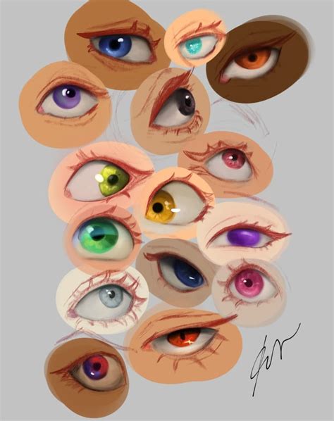 Stylized Eyes Practice Stylistic Eyes Drawing Eyes Stylized Stylized Eyes Art