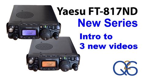 Yaesu Ft 817nd Classic Qrp Transceiver Lets Check It Out Youtube