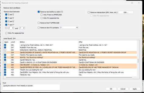 An Option Where Uppercase Lines Text That That Before Colon Are Intact