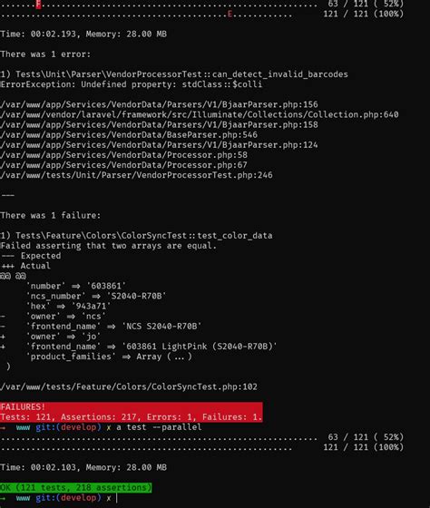 Tests Failing Randomly · Issue 36546 · Laravelframework · Github