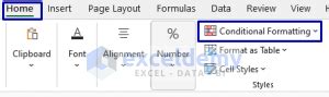Highlight Row If Cell Contains Any Text ExcelDemy