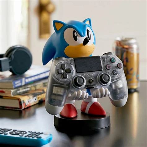 Boneco Sonic Action Figure Suporte Para Controle Frete Grátis