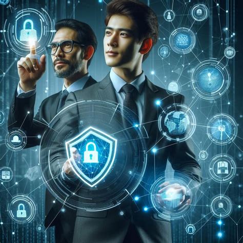 Premium Photo Protection Network Security Computer And Safe Your Data Concept Digital Crime By