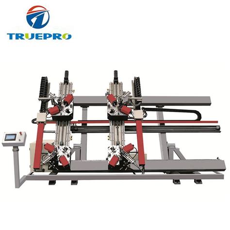 Supply Single Head Corner Combining Machine For Aluminum Window Door