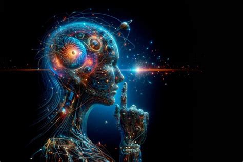 Premium Photo Artificial Intelligence Journey Into The Cosmos Through The Intricate Mind Of A