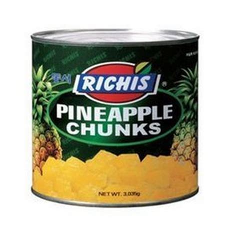 동서 리치스 파인애플 청크 3kg 통조림 에누리 가격비교