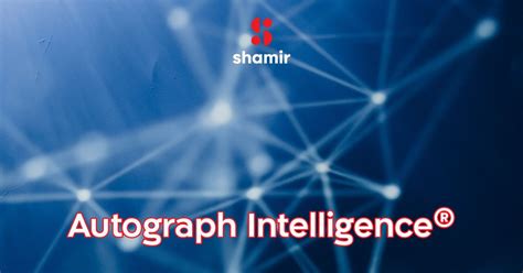 Shamir Insight On Linkedin Autograph Intelligence® Achieves This Highest Precision Match Via…