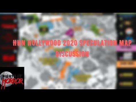 Hhn Hollywood 2020 Speculation Map Discussion Youtube