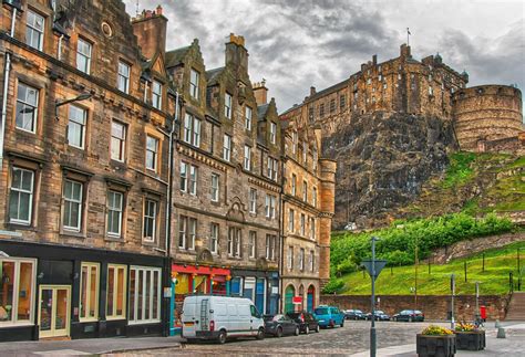 Download Edinburgh Scotland Architecture Building Man Made Street Hd