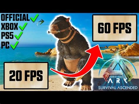 How To Get MAX FPS In Ark Survival Ascended UPDATED GUIDE Xbox Series S X PS