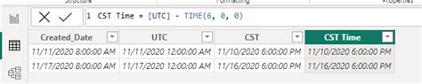 Solved Convert Utc Date To Central Standard Time Microsoft Fabric