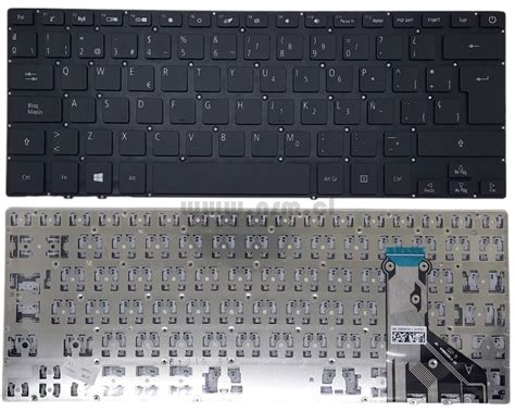 Teclado Español Negro Acer Swift 7 Sf713 51 Series Tecla Power