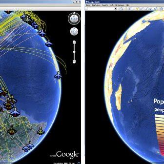 Thematic Overlays For Google Earth Google Earth 2009 Left Download Scientific Diagram