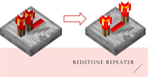 Minecraft Redstone Mastery Guide To The Redstone Repeater Minecraft Redstone Mastery Guide To The Redstone Repeater