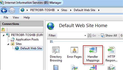 Un Handler FastCGI Per Le Richieste PHP Guida PHP Con Windows E IIS PHP HTML It