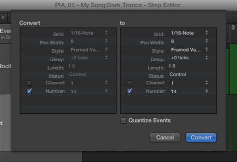 Edit Lane Parameters Logic Pro X Help