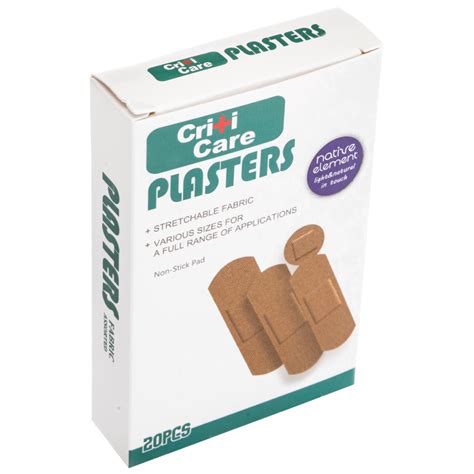 Criticare® Assorted Fabric Plasters Be Safe Paramedical