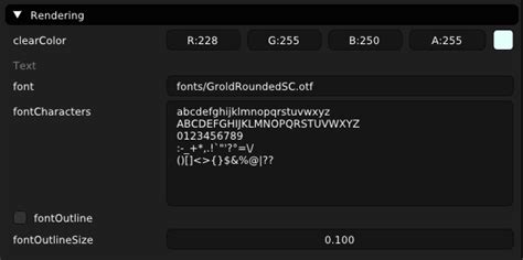 Rendering Simplified Chinese Characters Wonderland Engine