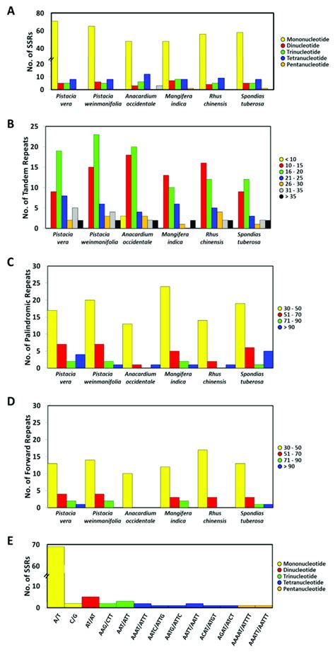 Statistics Describing Ssr A Motif Type And Frequency B Number Of Download Scientific