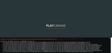 SOLVED Ammo Script Error Abort OOM Help Support PlayCanvas