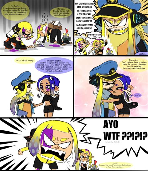 Yurami On Twitter Captain And Their Agents Splatoon