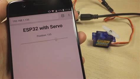 带有arduino Ide的esp32舵机web服务器 电子发烧友网