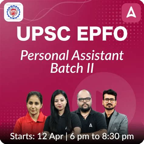 UPSC EPFO APFC Interview Schedule Out Check Important Dates