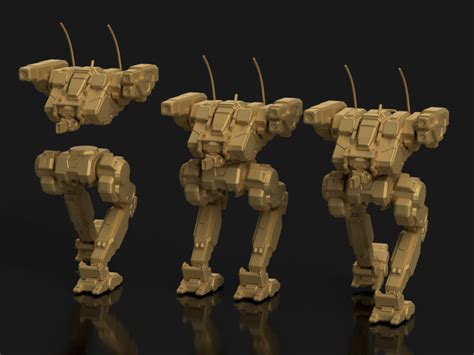 Flea Fle 4 Alternate Battletech Model Afterdark Prints