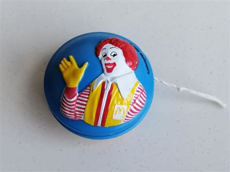 1992 Old Ronald Mcdonald Yo Yo Mcdonaldland Mcdonalds Happy Meal Toys